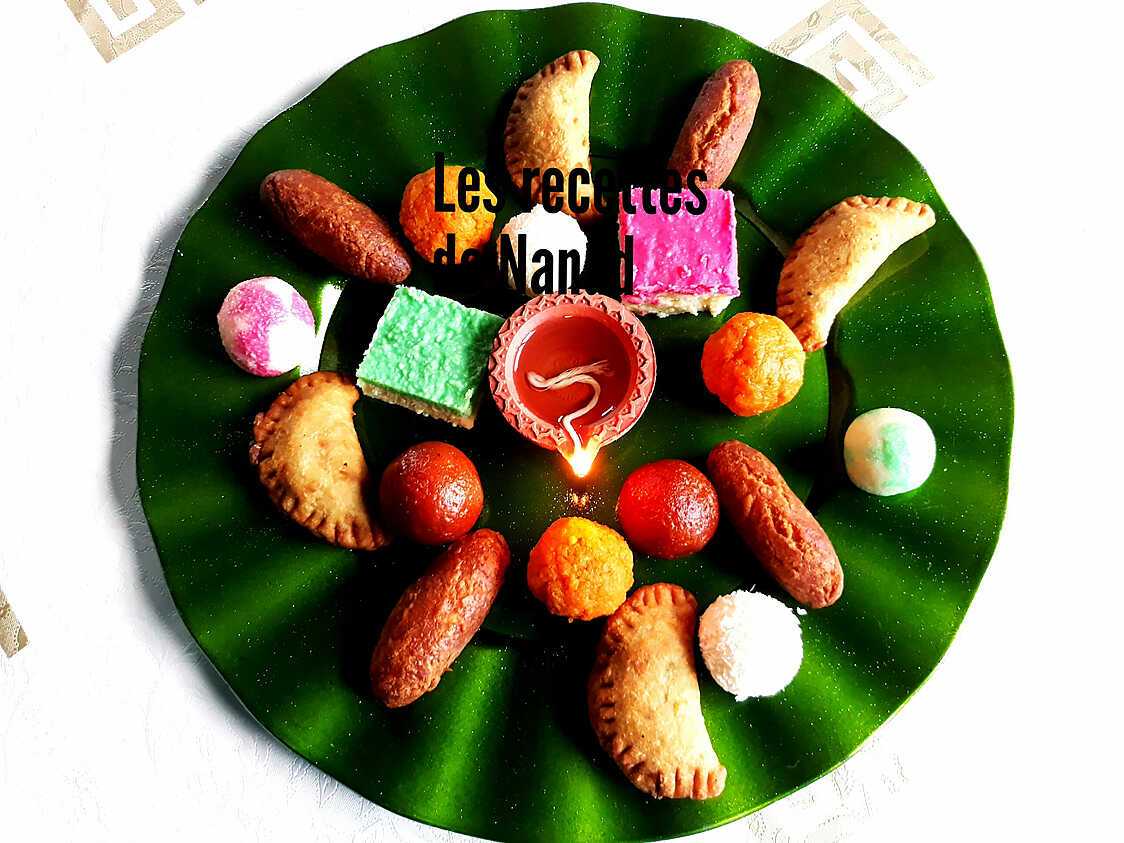 Recette de Mes gâteaux de Divali (la fête de la lumière) - Recette du ...