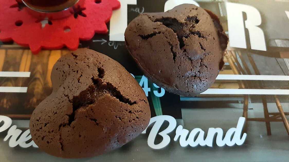 Recette de Choco Cœur fondant d'EMMA