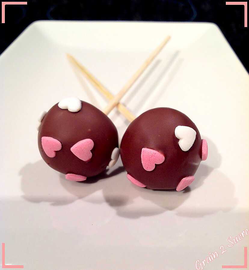 Recette de Cake Pops par Grain2Sucre