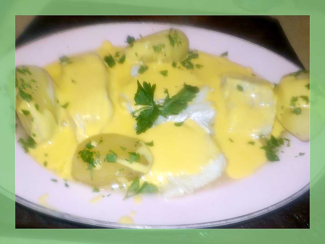 Recette de Filet de morue sauce hollandaise