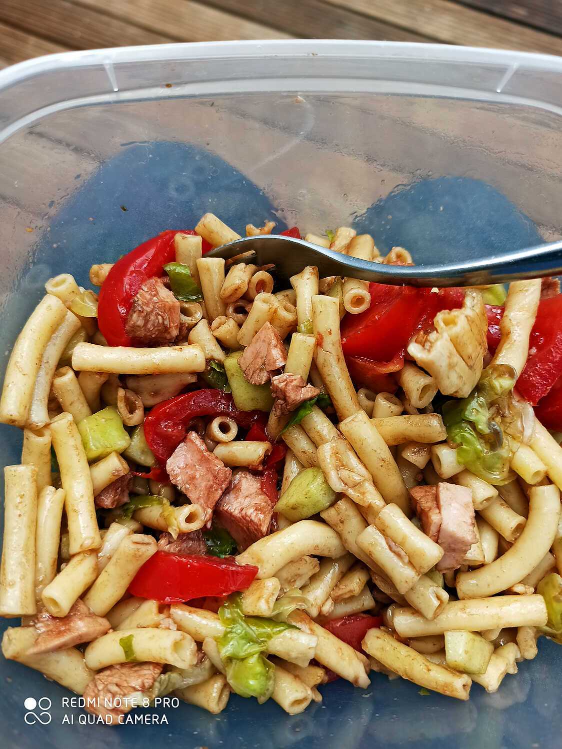 Recette de Salade composée pour panier au travail par les p'tites ...