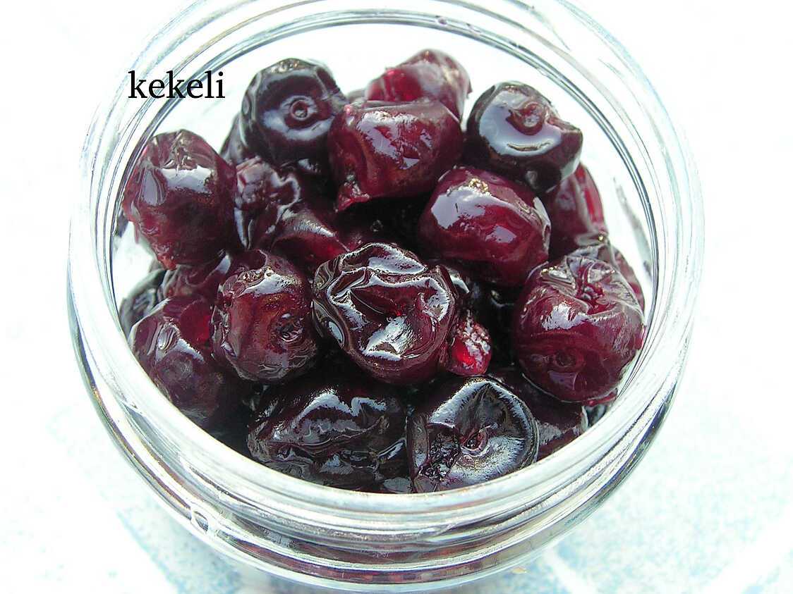 Recette de Cerises confites