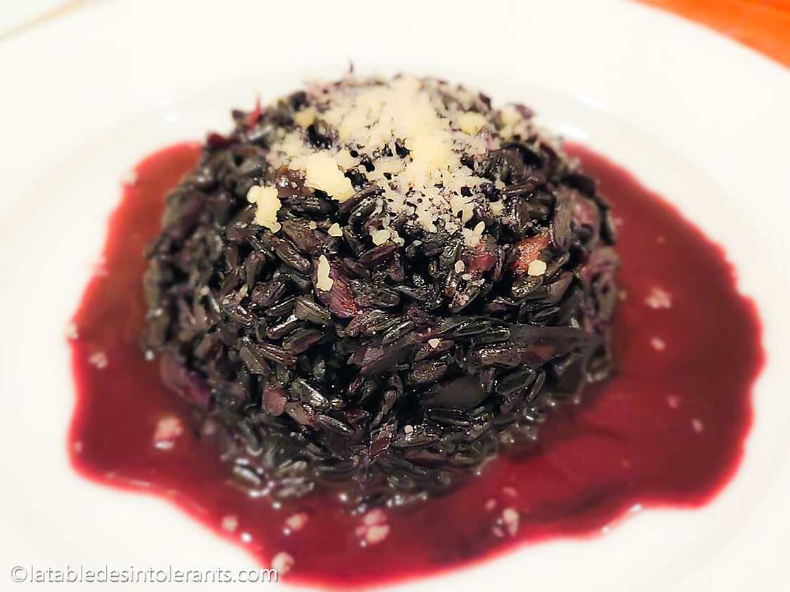 Recette de RISOTTO VENERE AU SAUMON FUMÉ sans lactose