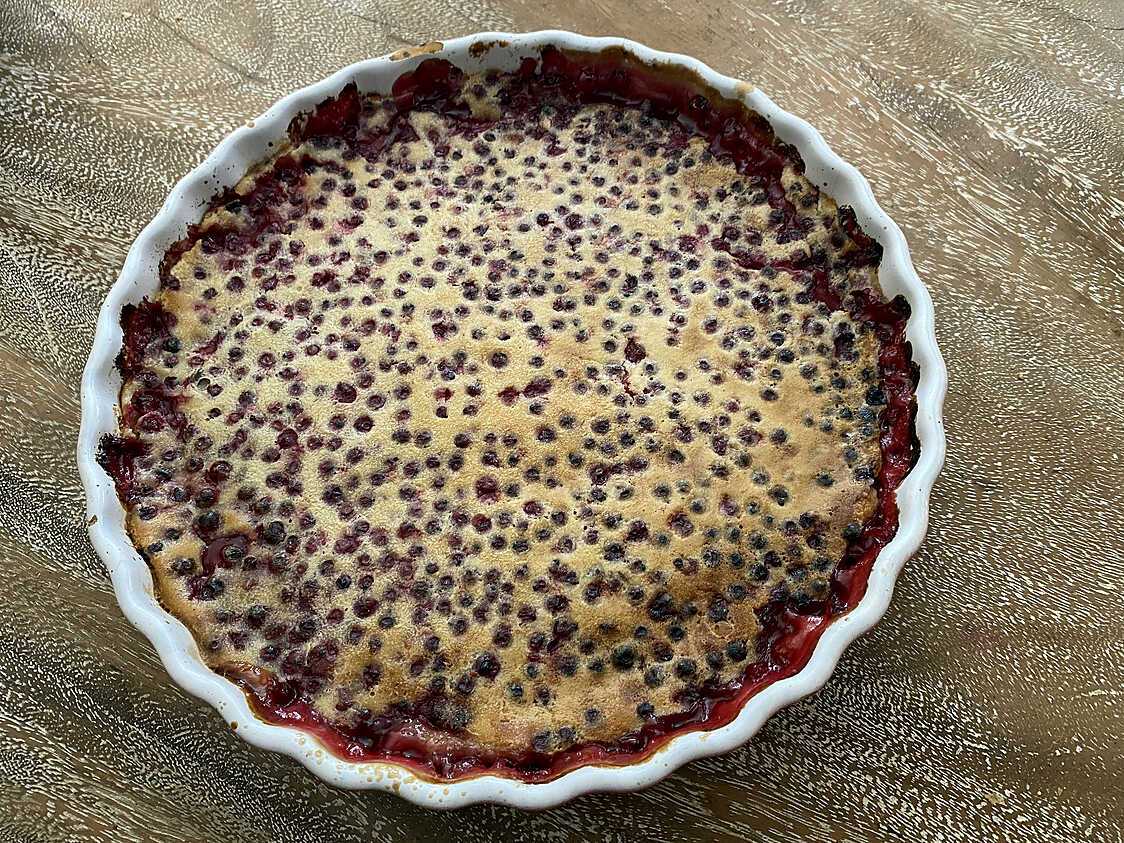 Recette de Clafoutis aux groseilles par Kate