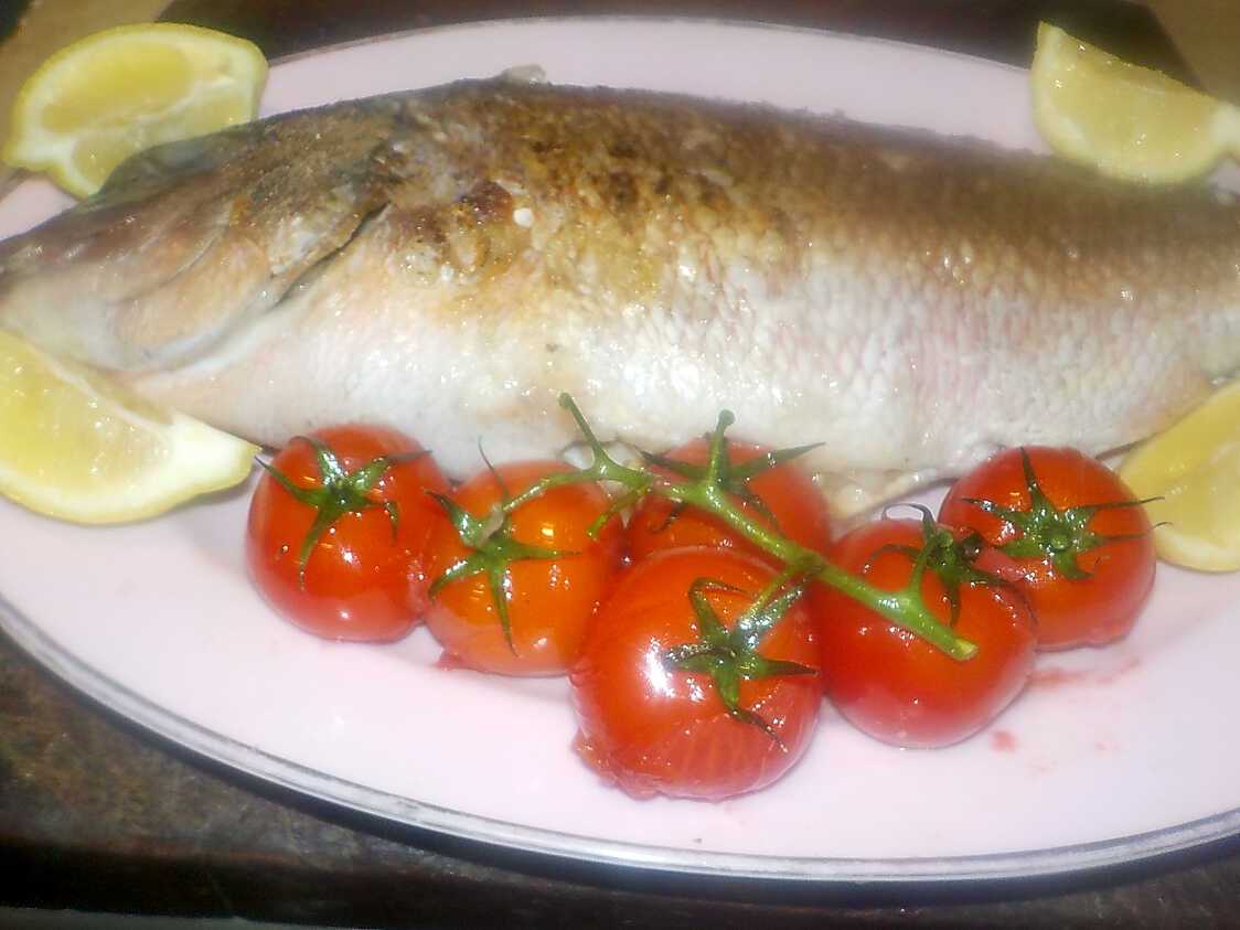 Recette de Pagre a la plancha flambez au pastis