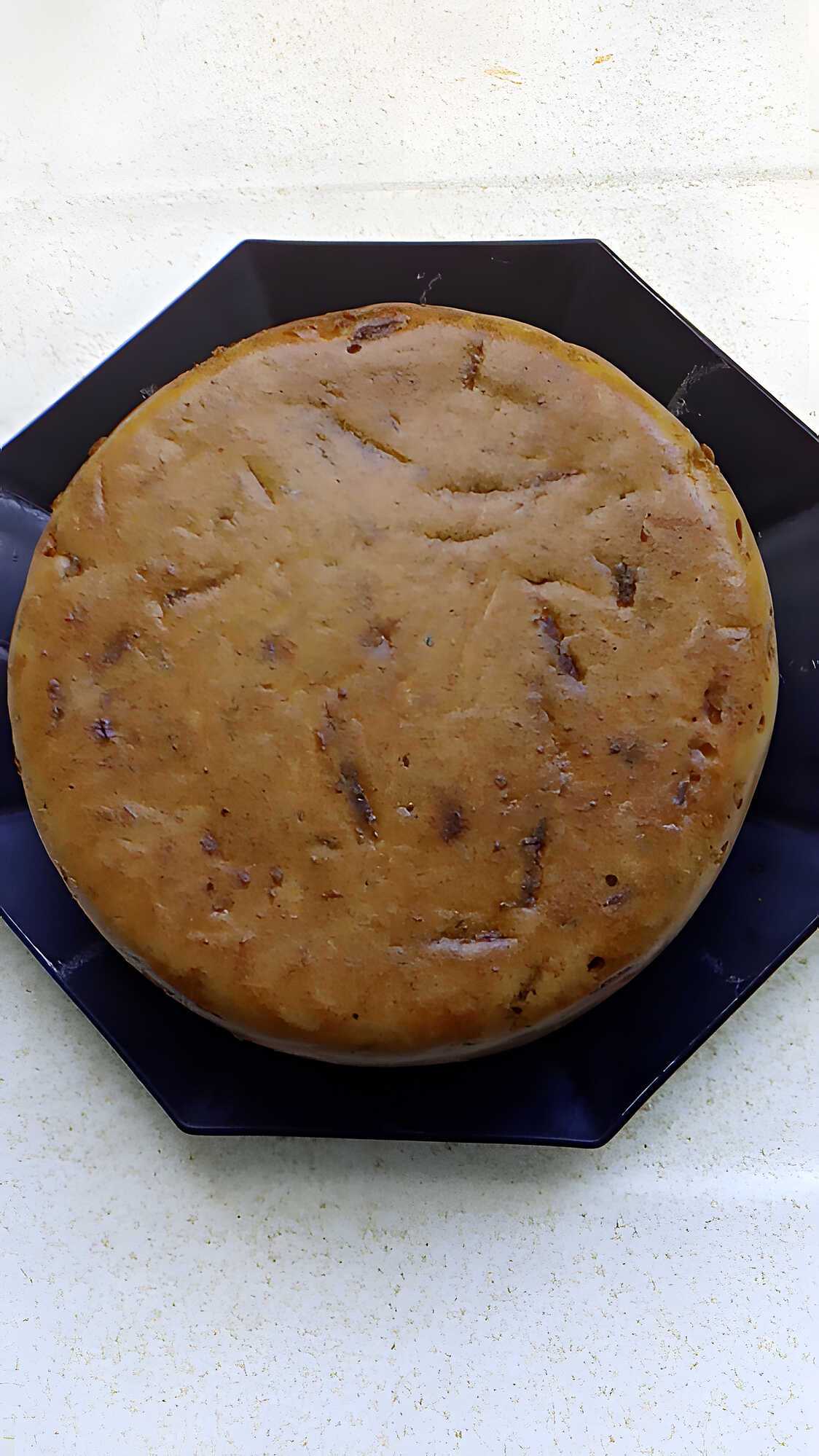 Recette de Cake au poisson et chorizo