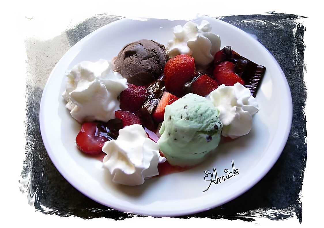 Recette de Chaud -froid aux fraises