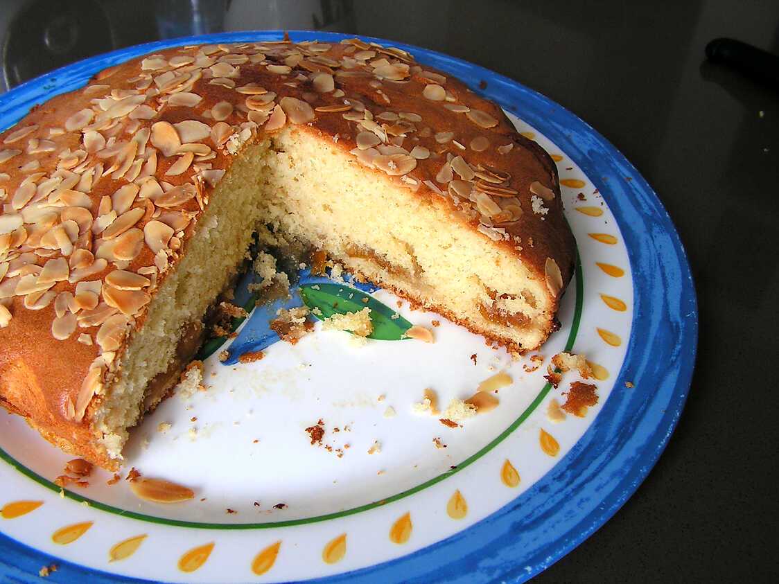 Recette de Gâteau à la confiture de mirabelle