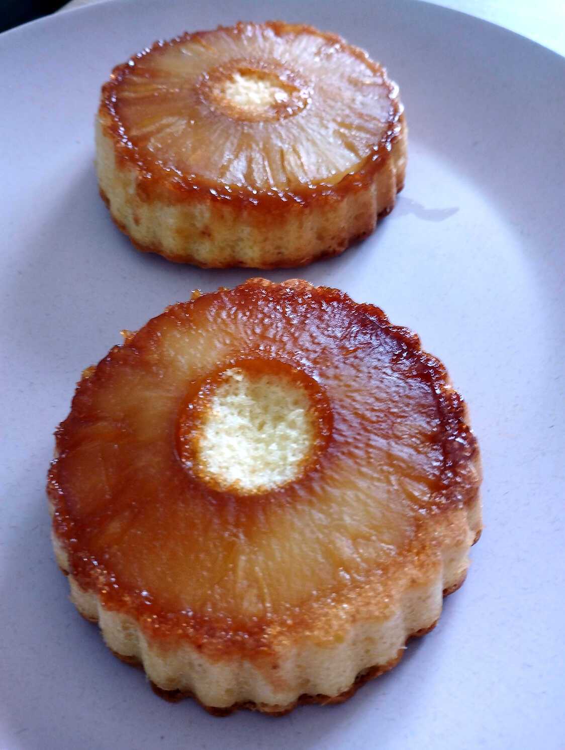 Recette de Petit moelleux a l'ananas