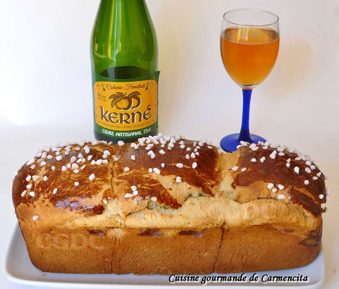 Recette de Brioche au cidre Kerné
