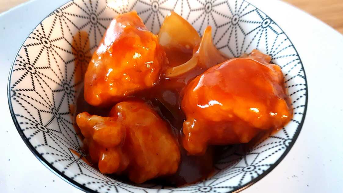 Recette de Poisson frit sauce aigre douce