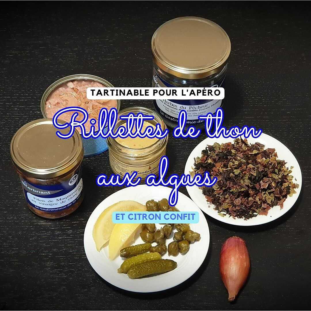 Recette de Faire ses rillettes de thon maison ... et aux algues