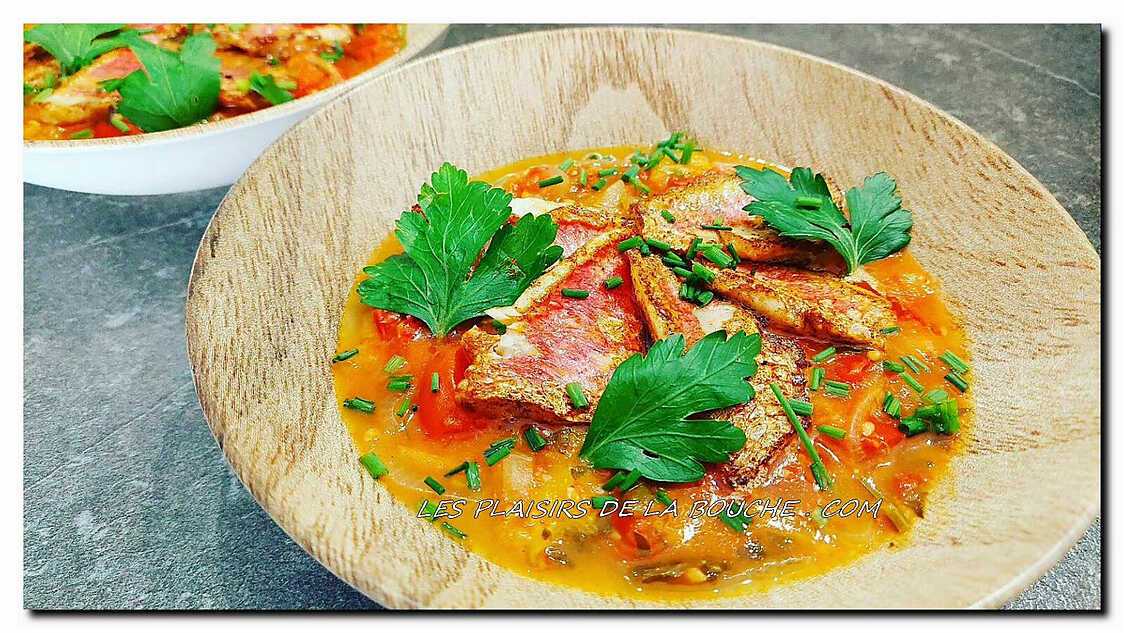 Recette de Filets de rouget à l'escabèche