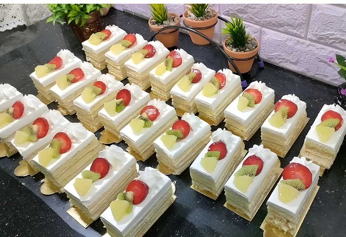 Recette de Tranches pâtissières: