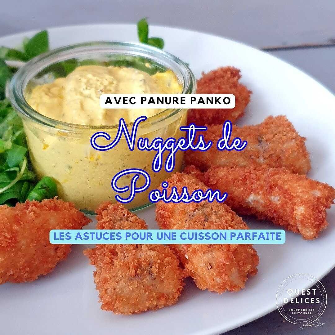 Recette de Nuggets de poisson à la panure Panko