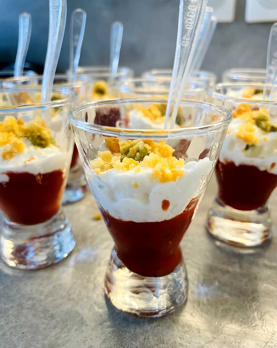 Recette de Petites verrines Italiennes