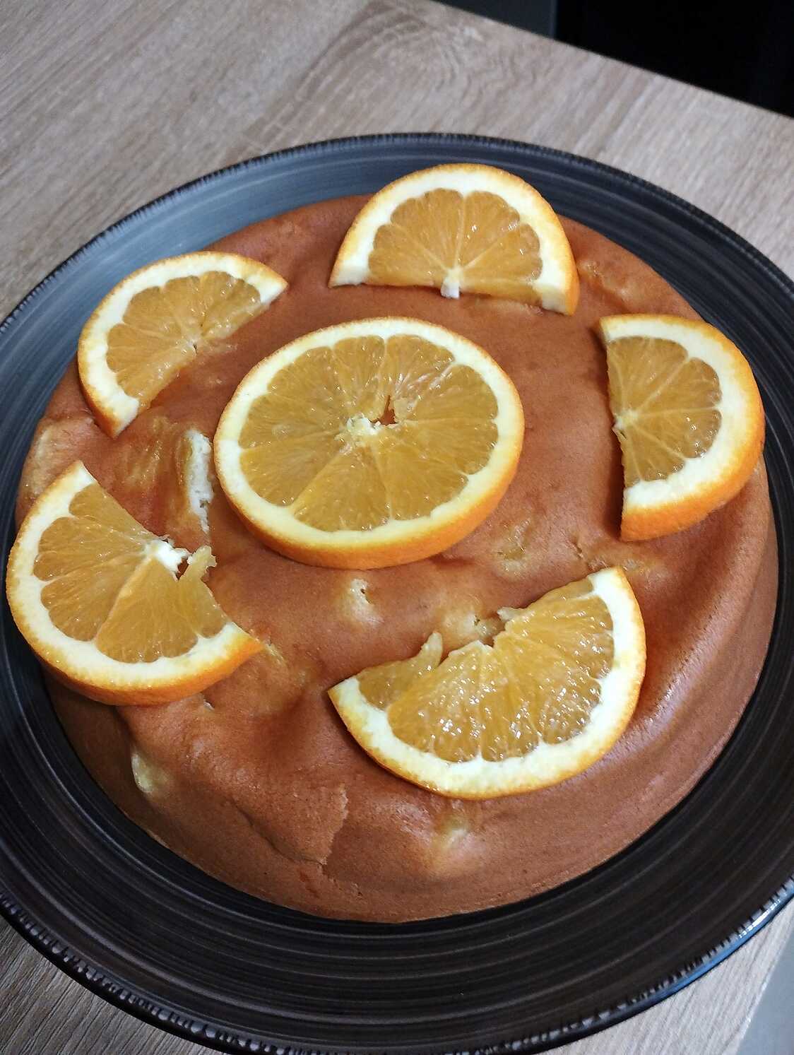 Recette de Gateau a l'orange au cake factory