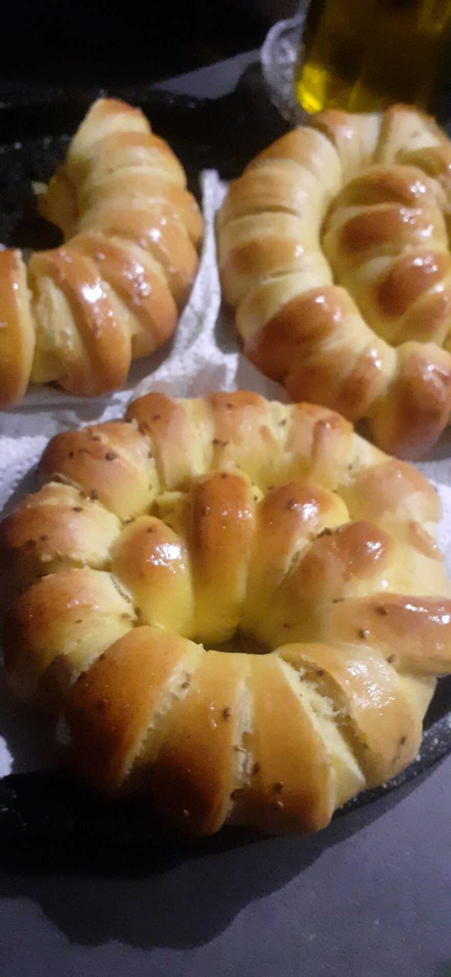 Recette de PAIN brioché au curcuma