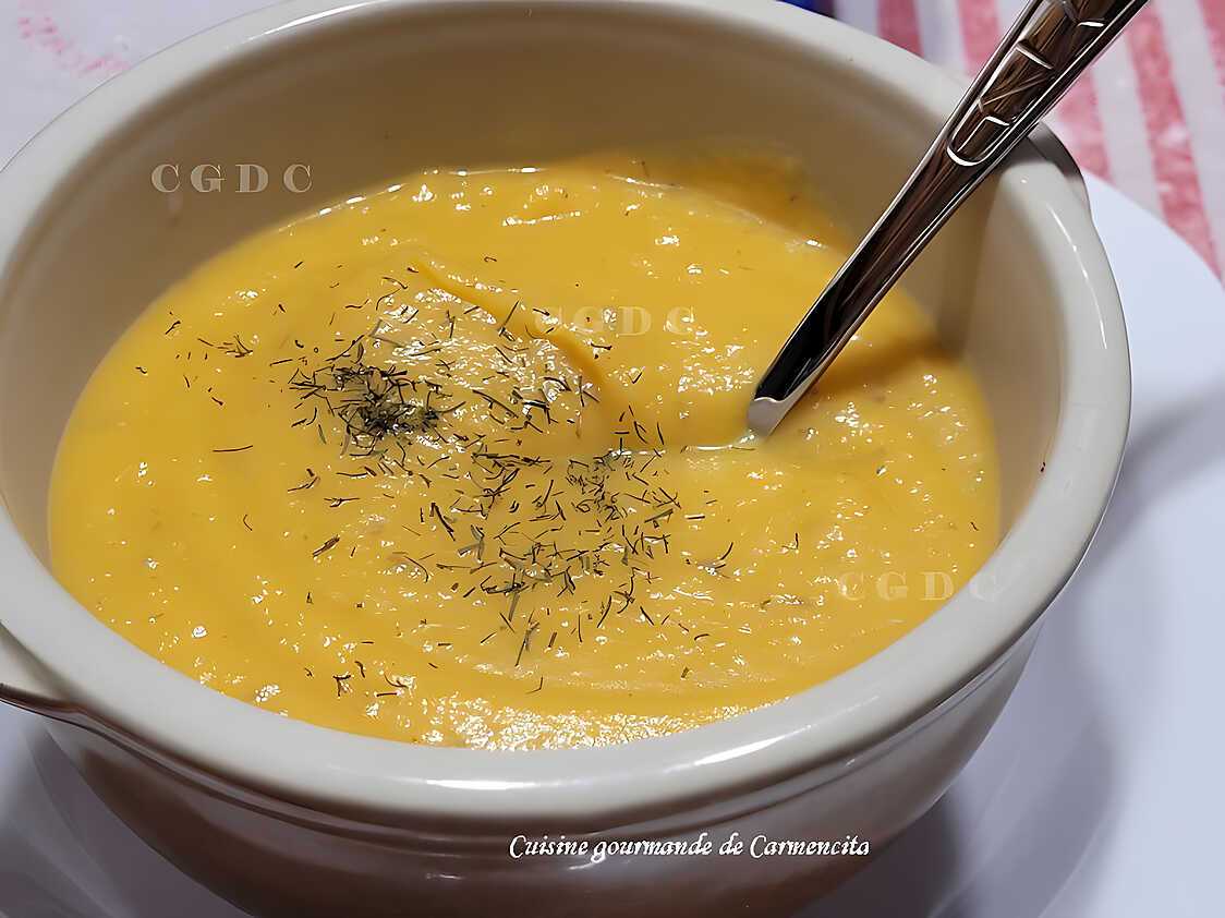 Recette de Potage de panais topinambours et patate douce
