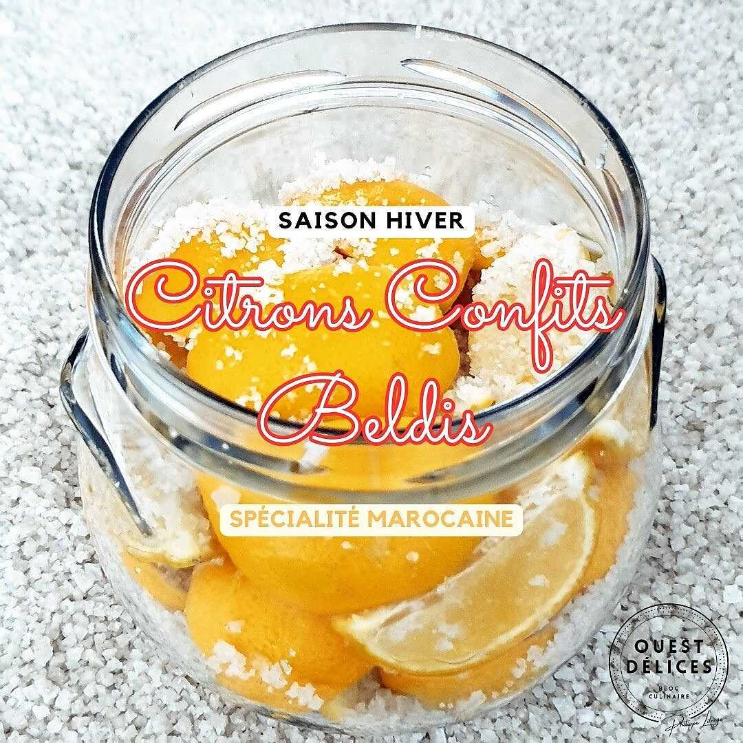 Recette de Citrons confits beldis, la recette facile