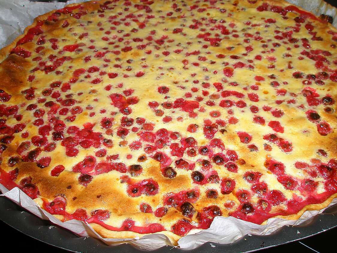 Recette de Tarte aux groseilles par makiace