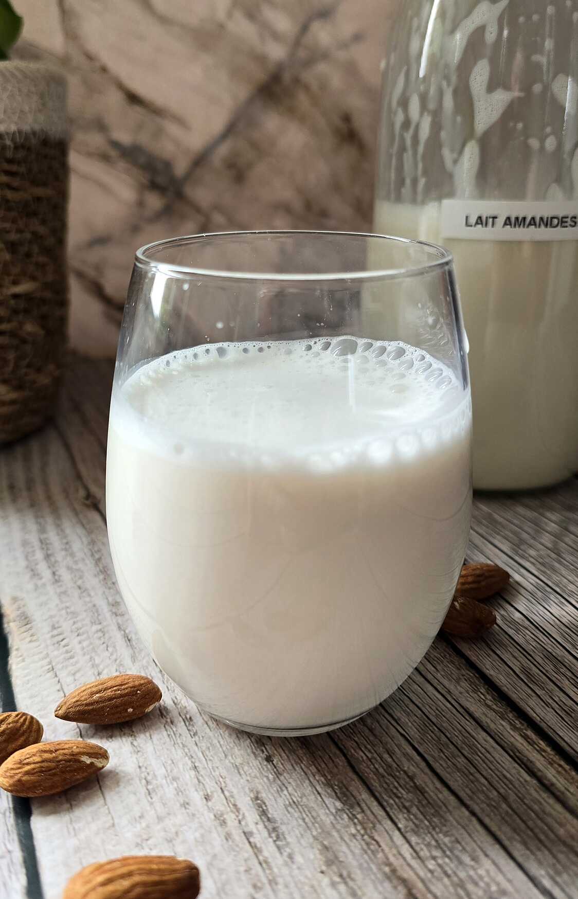 Recette de Faire son lait d'amande
