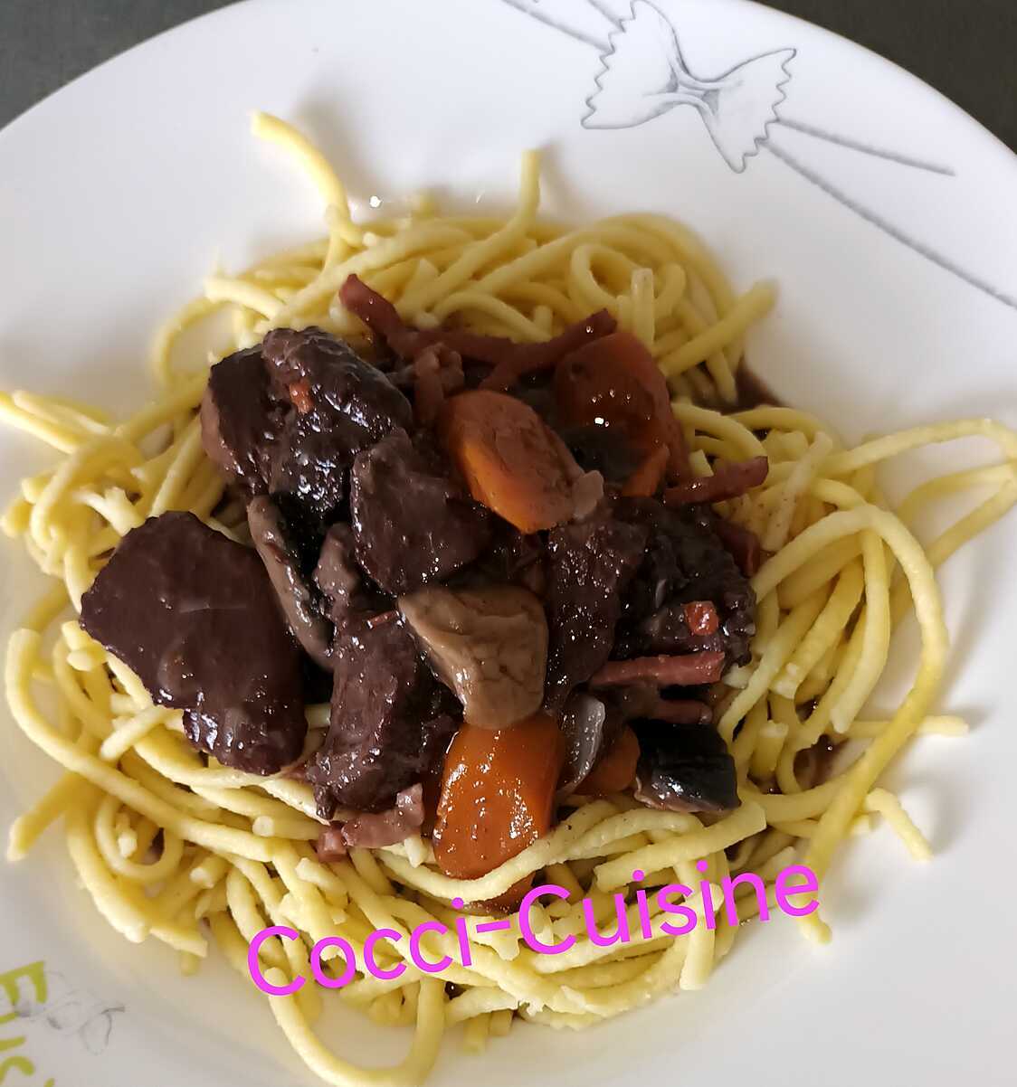 Recette de Civet de chevreuil façon Cathy.R