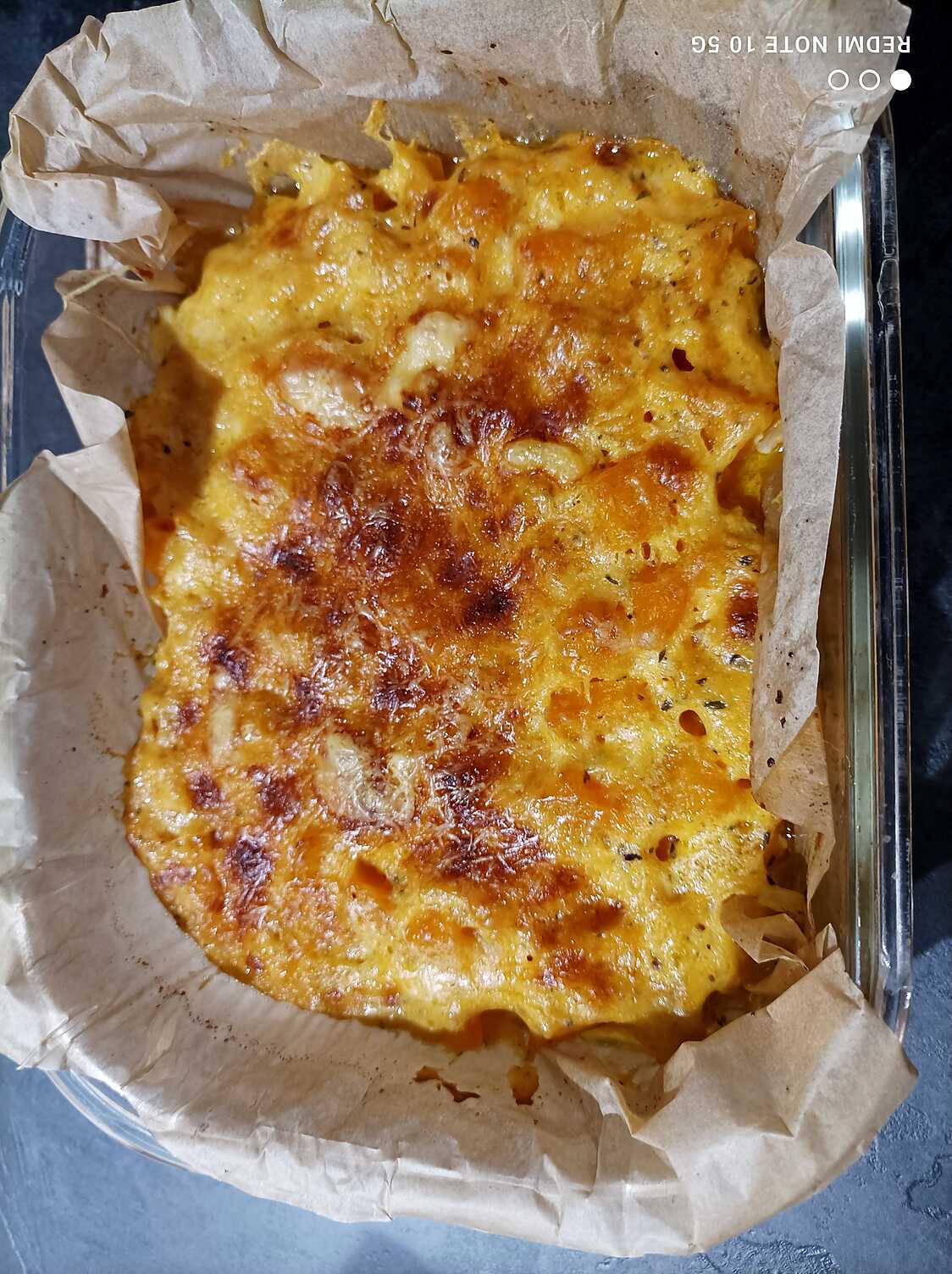 Recette de GRATIN DE BUTTERNUT à ma façon.
