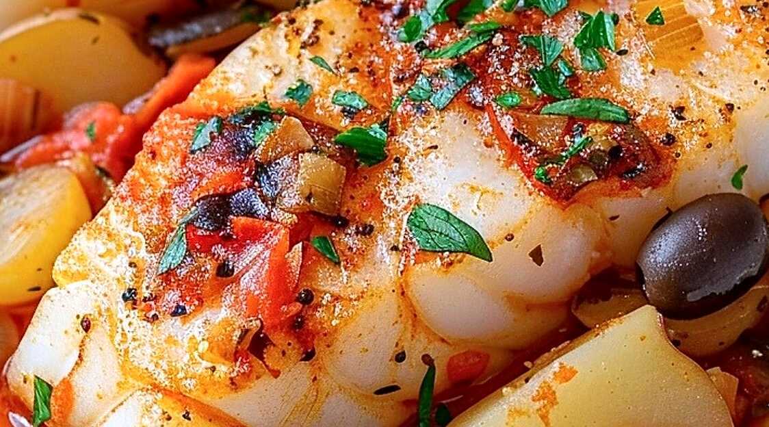 Recette de Morue au four à la portugaise