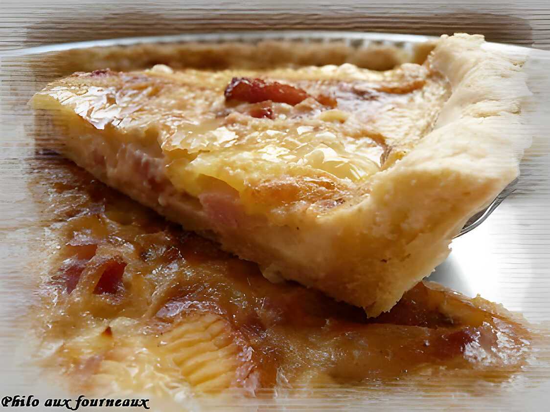 Recette de Flamiche au munster
