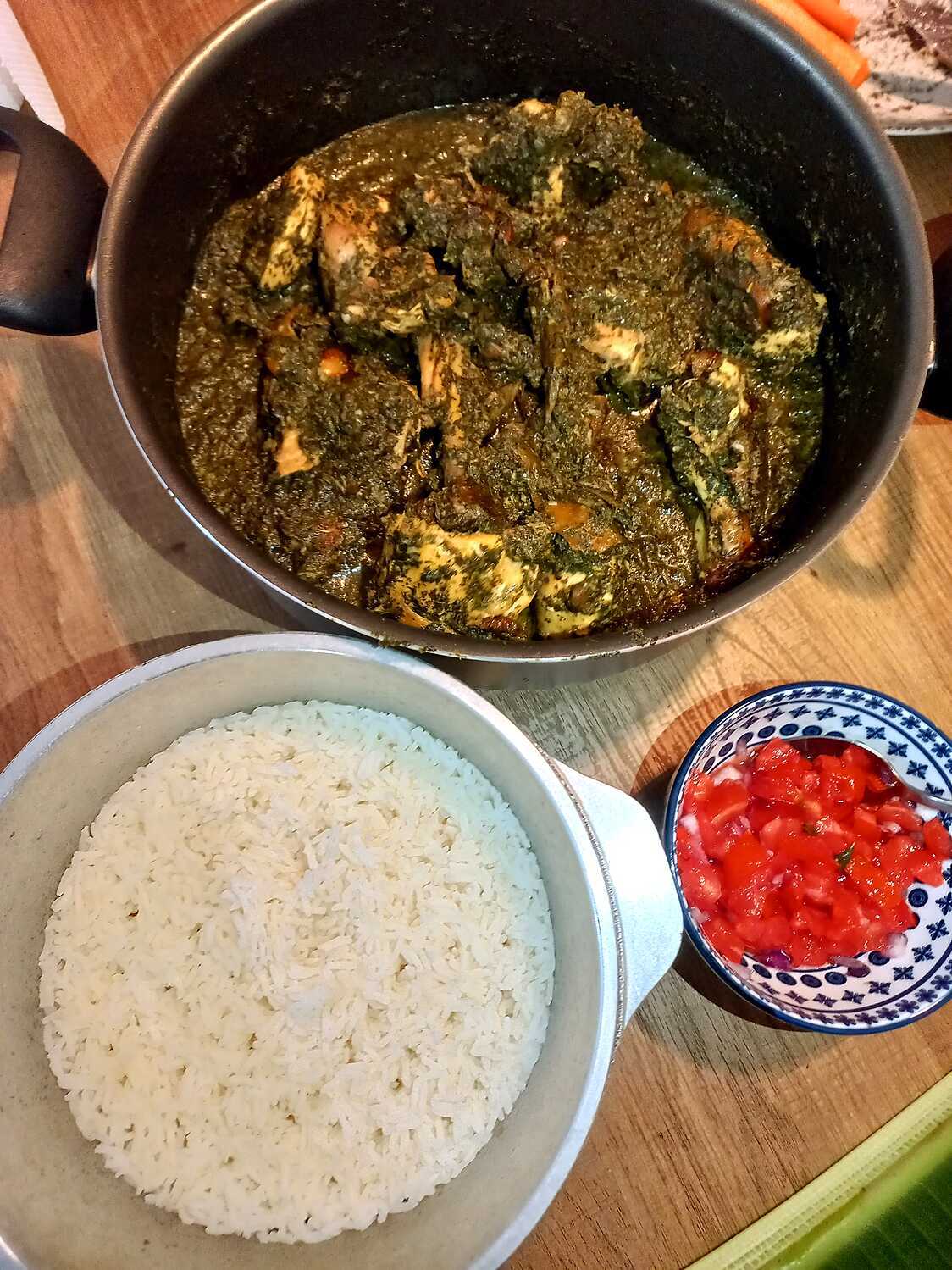 Recette de Ravitoto au poulet fumé