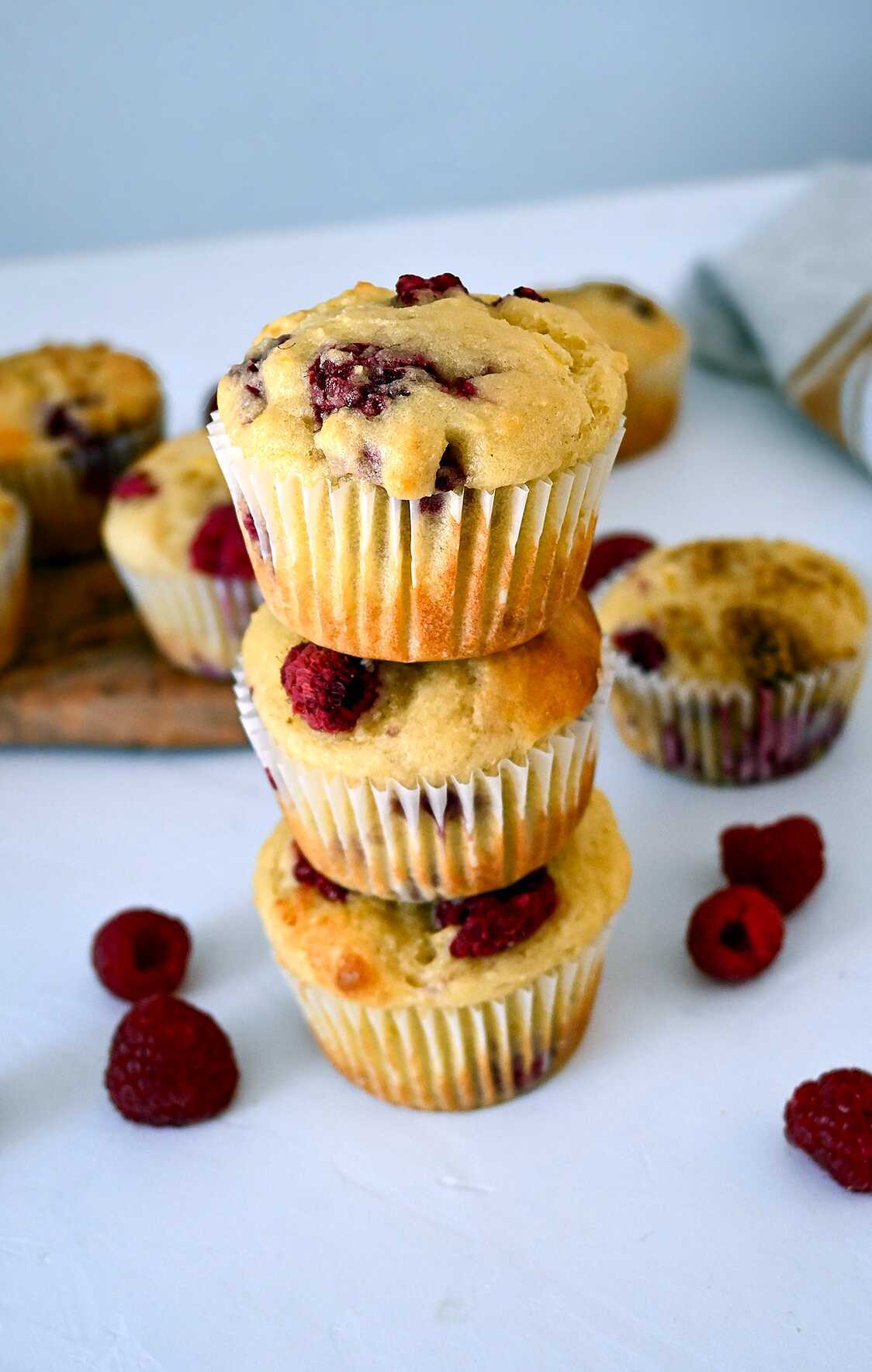Recette de Muffins framboises citron