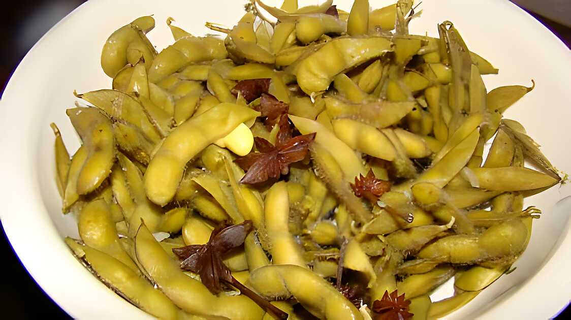Recette de Fèves de soja bouillies