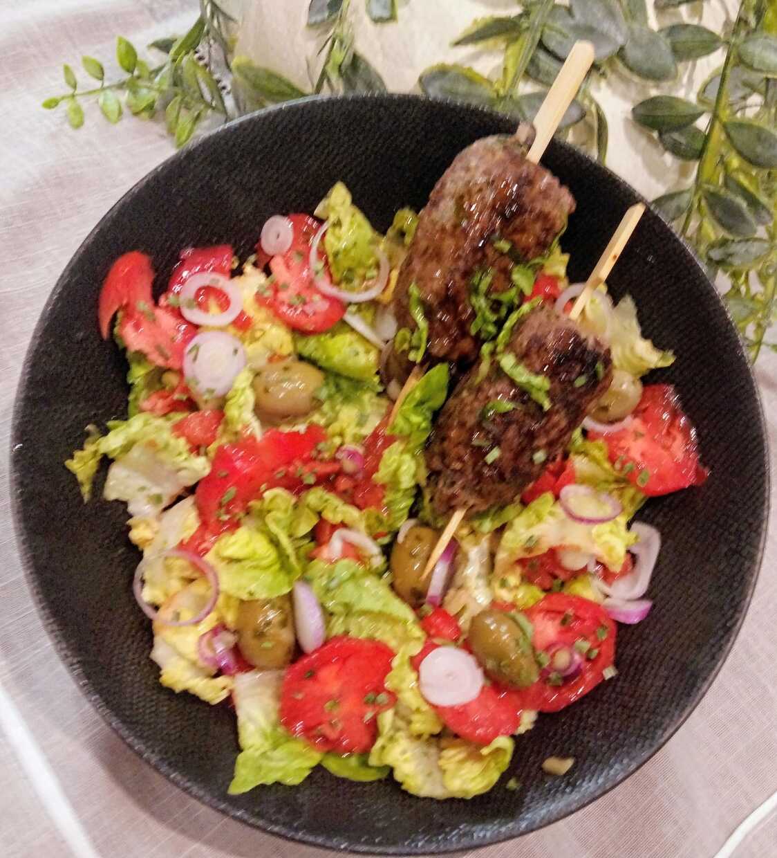 Recette de KEFTA DE BOEUF À LA LIBANAISE.
