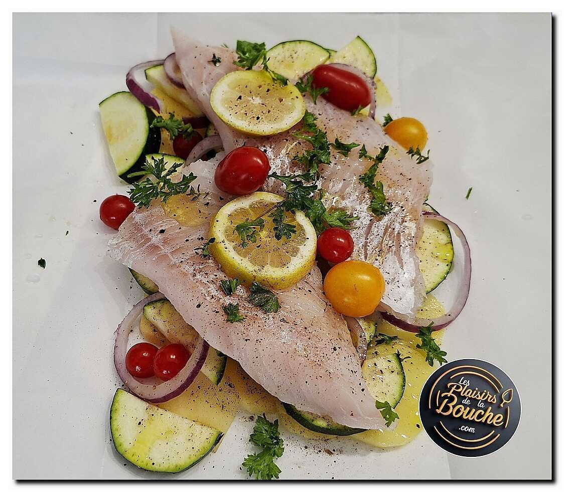 Recette de Poisson en papillote par Lesplaisirsdelabouche