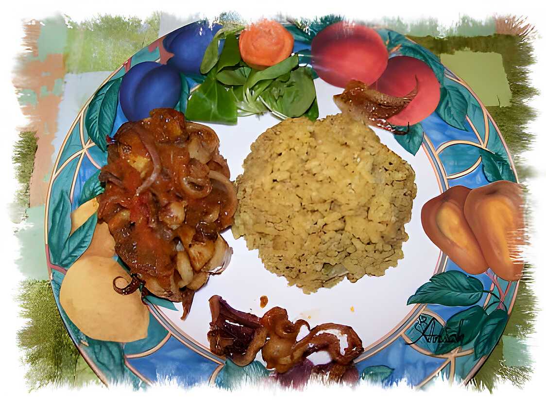Recette Calamar Tomate