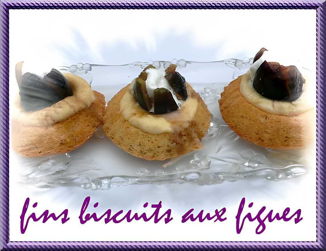 Recette de Fins biscuits aux figues