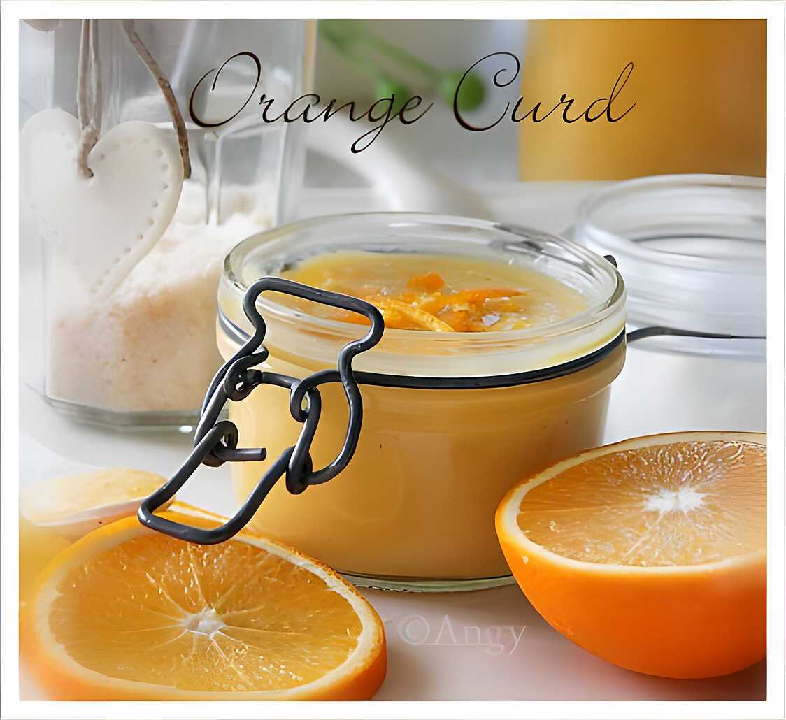 Recette d'Orange curd