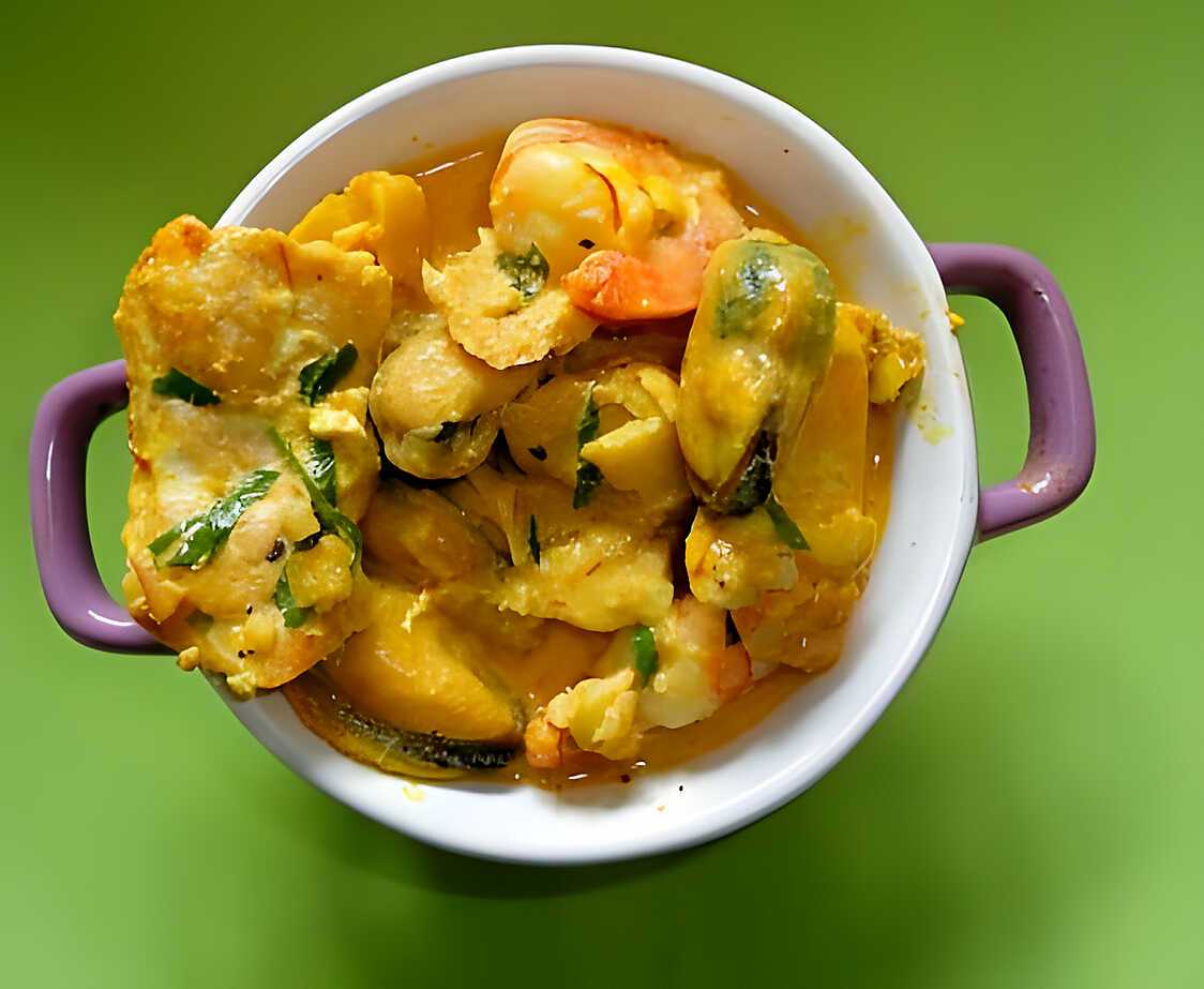 Recette de MARMITE DE PECHEURS, POISSONS ET CRUSTACES