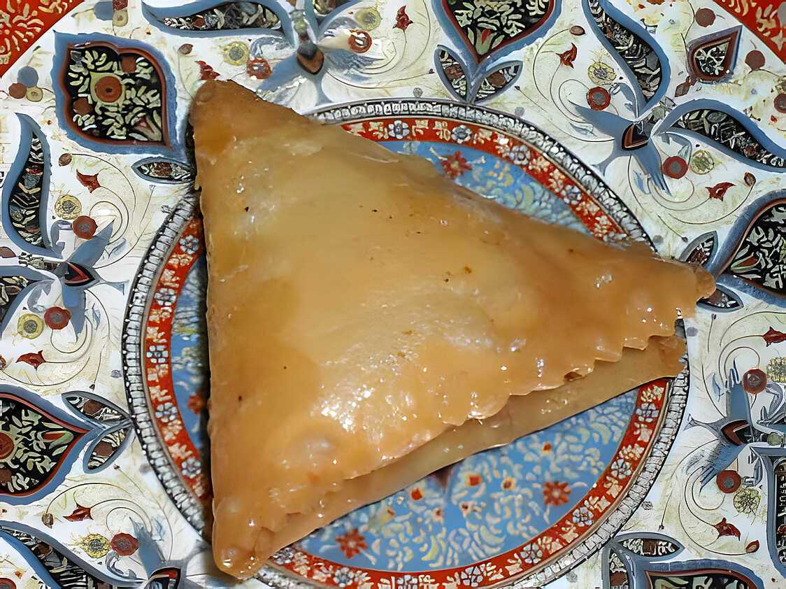 Recette de Samsa (triangles aux amandes)
