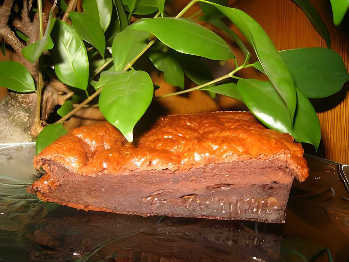 Recette de Gâteau moelleux choco-amande amère RÉGIME