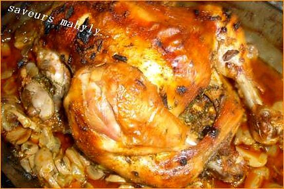 Recette de Poulet roti charmoula(marocaine of course)