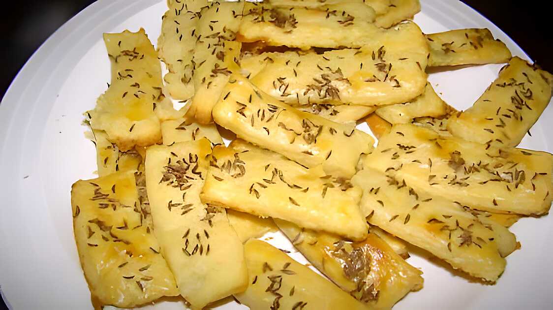 Recette de Paluszki (Biscuits polonais pour l'apéritif)