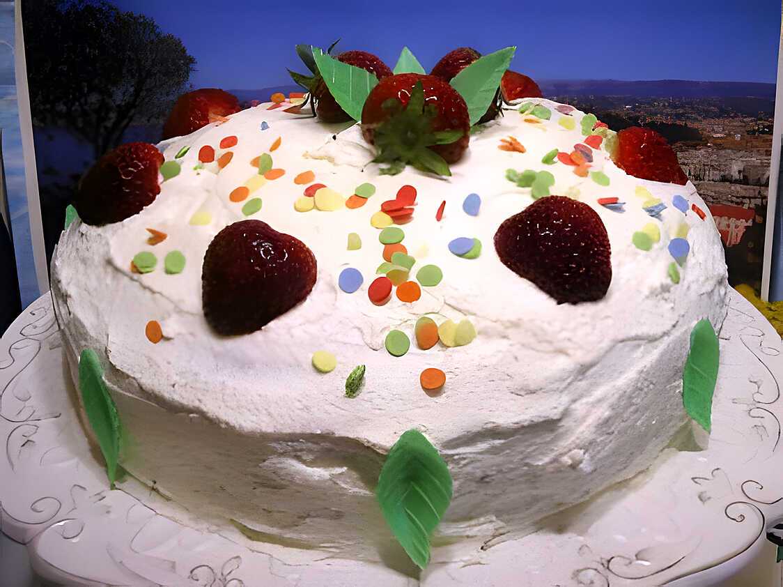 Recette de Le fraisier par juarez-baysse josette