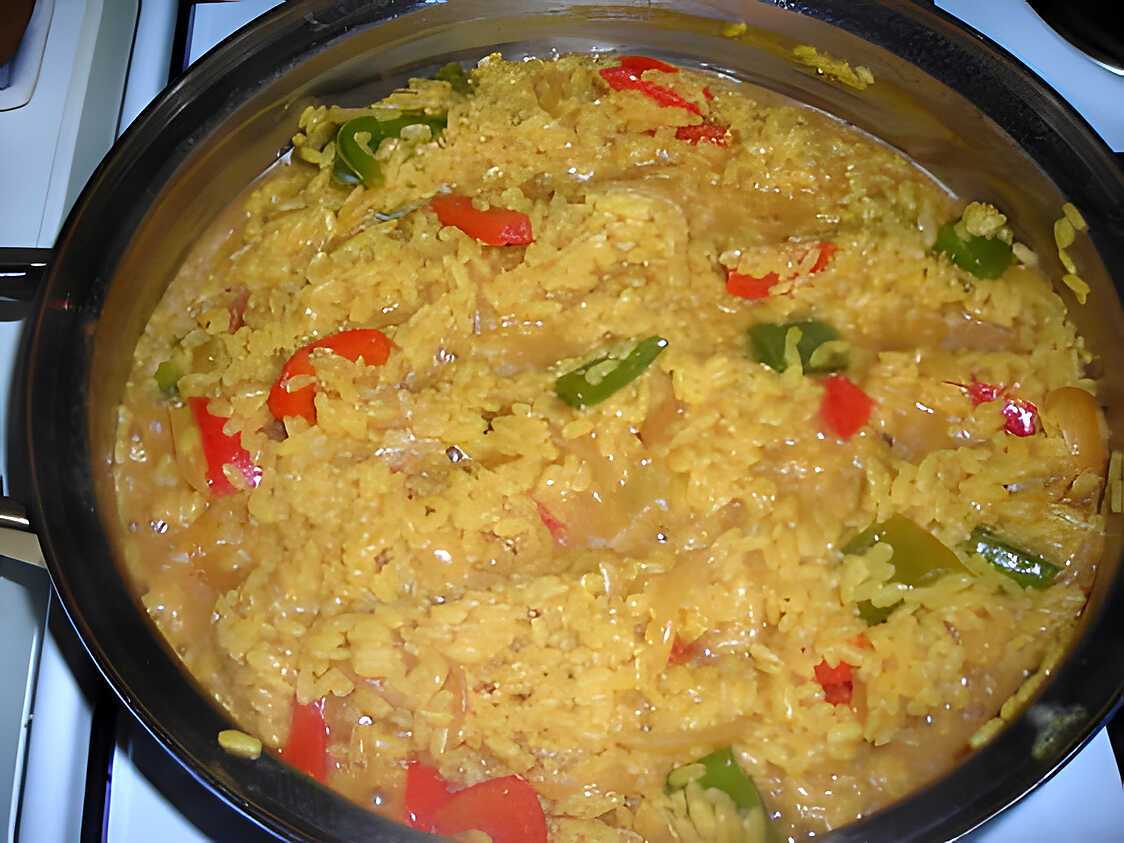 Recette de Risotto aux poivrons