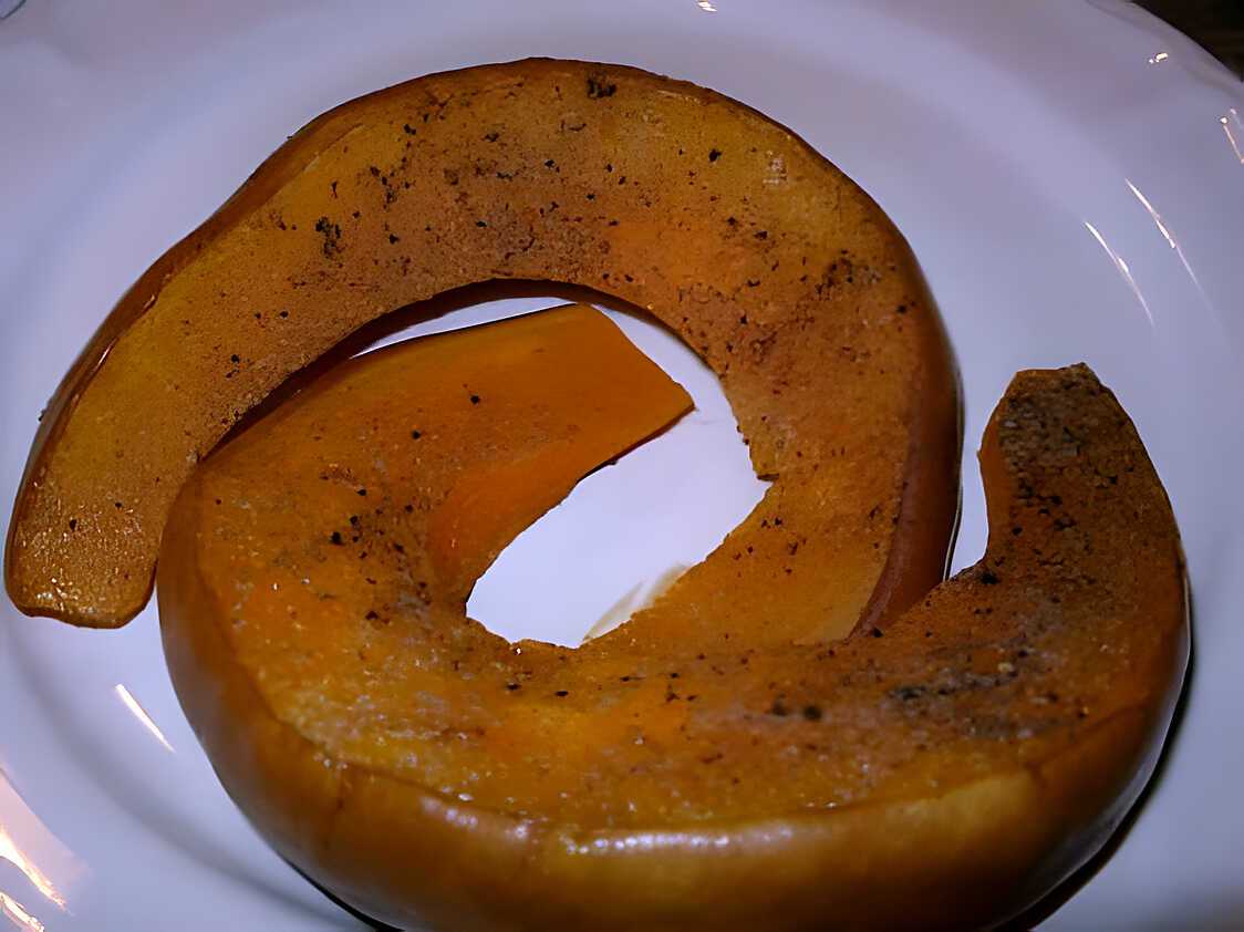 Recette de Courge confite au four