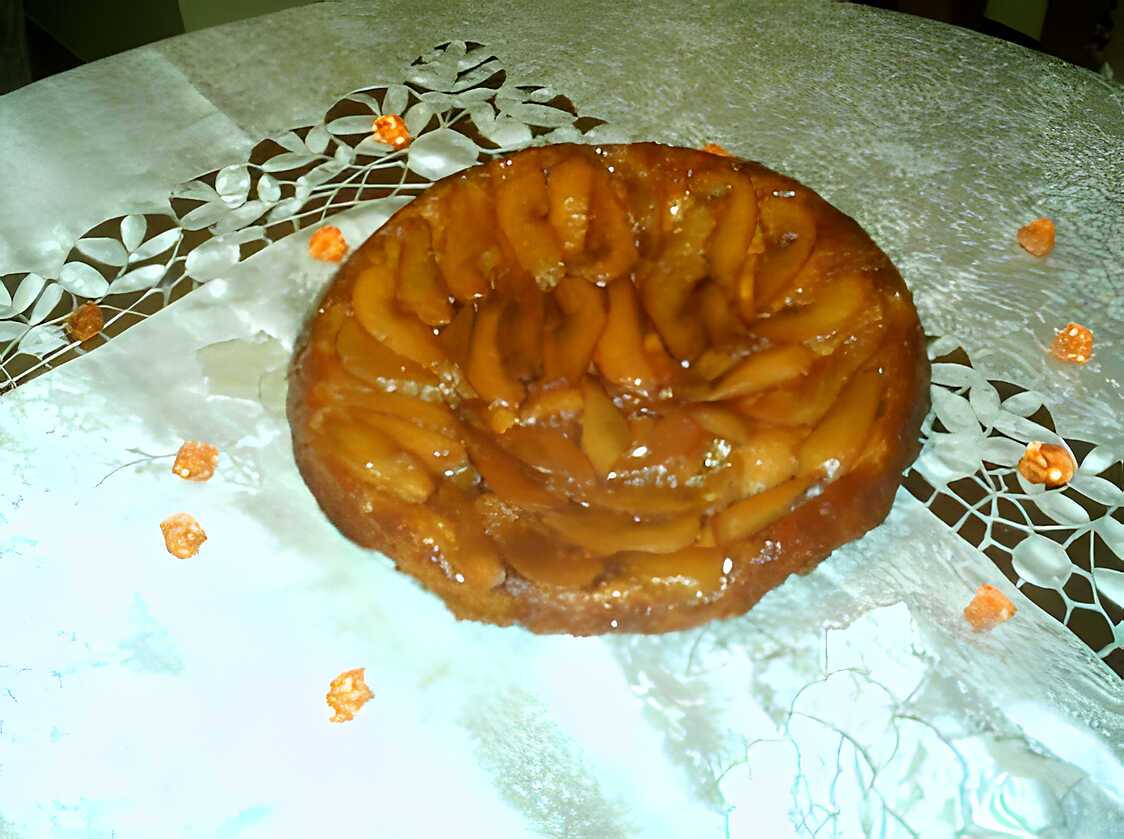 Recette de Tarte tatain a la poire