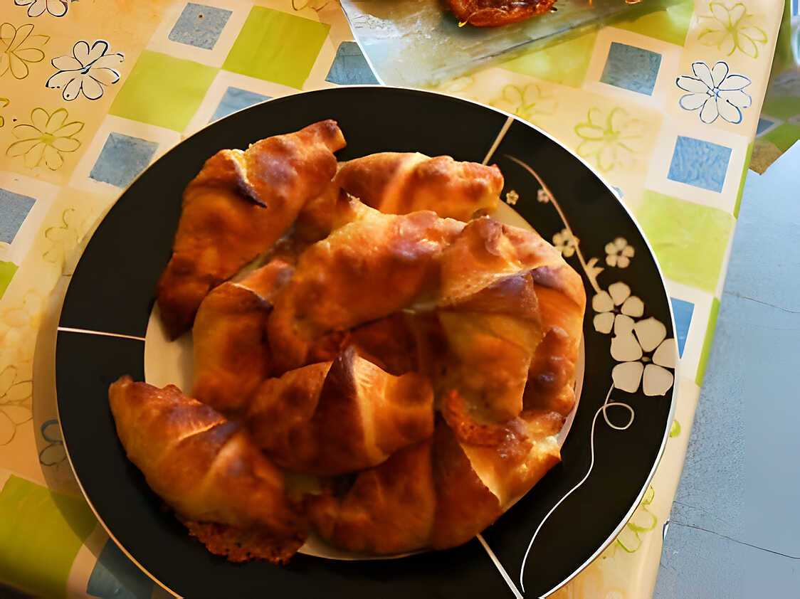 Recette de Mes petits Croissants au Fromages
