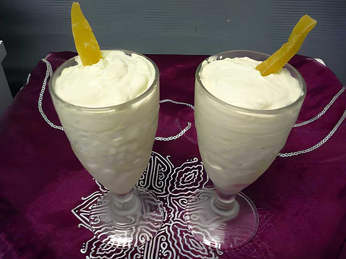 Recette de Mousse mascarpone/citron