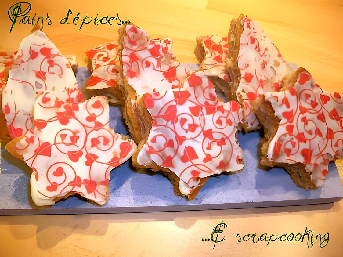 Recette de Mes pains d'épices & scrapcooking